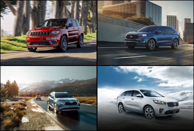 2012 Best Selling Midsize Crossover/SUVs | CarFigures